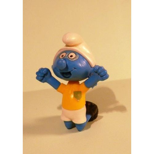 Kinder ancien (1990) - les schtroumpfs footballeurs, n°7 schtroumpf ...