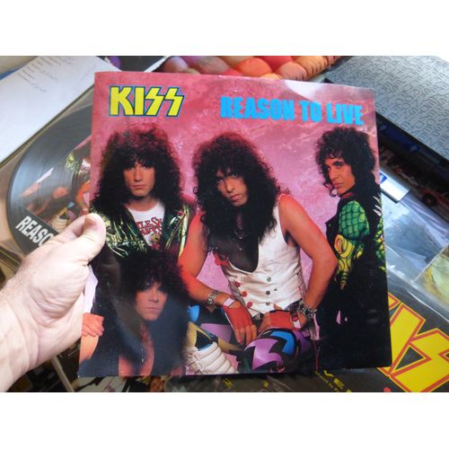 KISS Reason to live Maxi 45t + 3 titres Vertigo 1987 | Rakuten