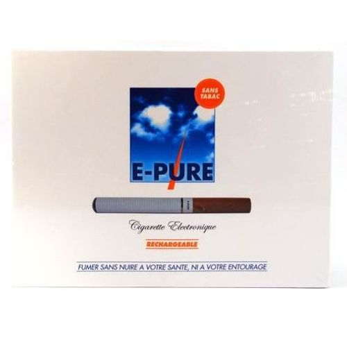 KIT E-PURE CIGARETTE ELECTRONIQUE RECHARGEABLE EP-400 SANS TABAC | Rakuten