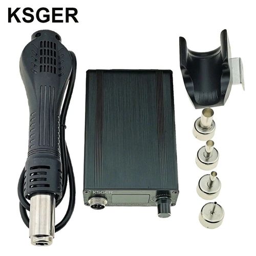 KSGER Pistolet à air chaud SMD Station de expédiGX16-8 Soudure Sèche ...