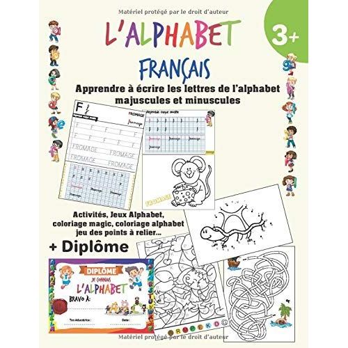 L'alphabet français : Apprendre à écrire les lettres de l'alphabet ...
