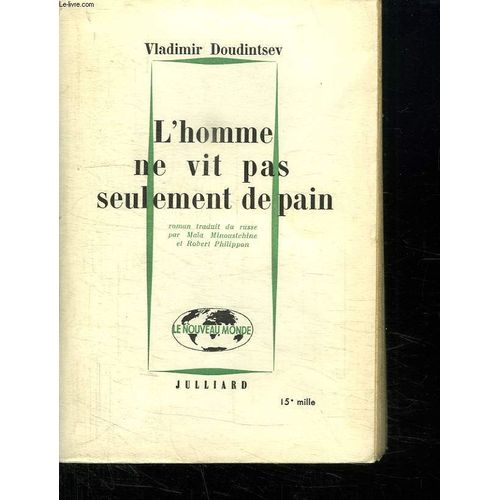 L Homme Ne Vit Pas Seulement De Pain. - Autres | Rakuten L Homme Ne Vit Pas Seulement De Pain. - Autres | Rakuten