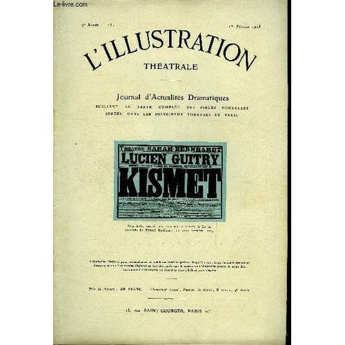 L illustration théatrale n° 232 - Kismet, conte arabe d Edward ...