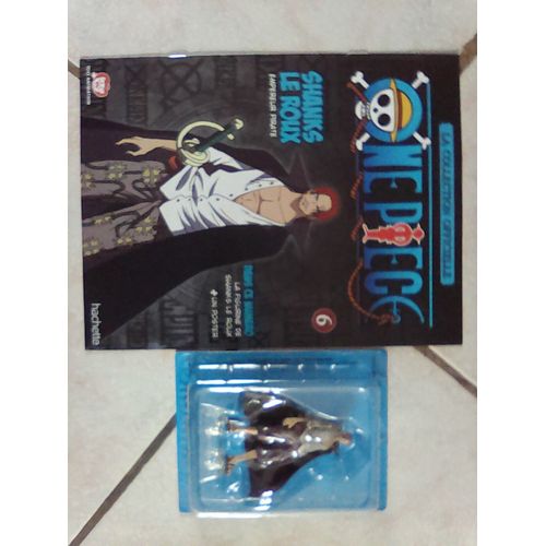 La collection officielle one piece figurine n°6 - Shanks le roux | Rakuten