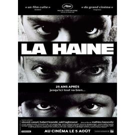 La haine de Mathieu Kassovitz avec Vincent Cassel, Hubert Koundé, Saïd ...
