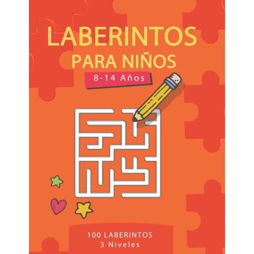 Laberintos Para Niños 6-12 Años: 100 Laberintos Para Niños |3 Niveles ...