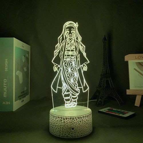 Lampe Led en acrylique à l'effigie des personnages de dessin animé ...