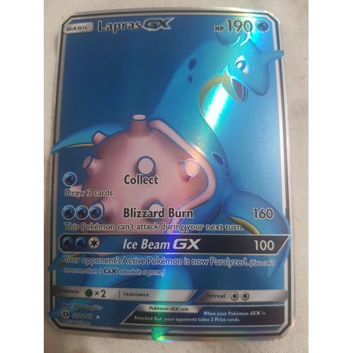 Lapras gx 139/149 - Cartes de jeux | Rakuten