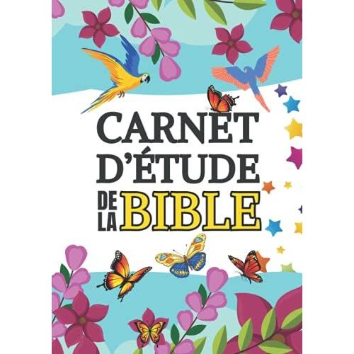 Le Carnet Détude De La Bible Livret Pour Y Inscrire Les Remarques Que