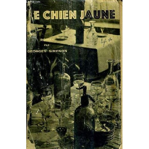 Le Chien Jaune - Roman Inedit. - Livre ancien | Rakuten