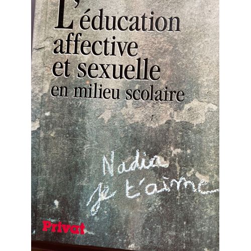 L¿éducation Affective Et Sexuelle En Milieu Scolaire Denise Et Pierre