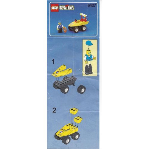 Lego 6437 sauveteur - Ville Beach Buggy Voiture de Plage | Rakuten
