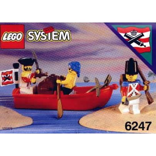 Lego 6247 - Bateau De Débarquement Pirate | Rakuten