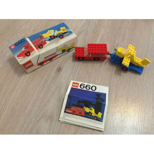 LEGO VOITURE REMORQUE AVION MODEL 660 - lego | Rakuten