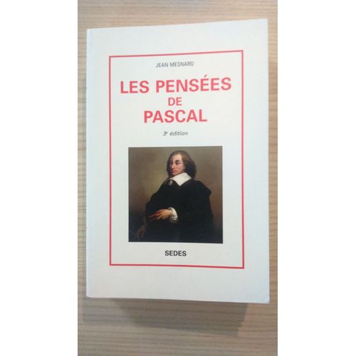 Les Pensées De Pascal - Sciences humaines et spiritualité | Rakuten