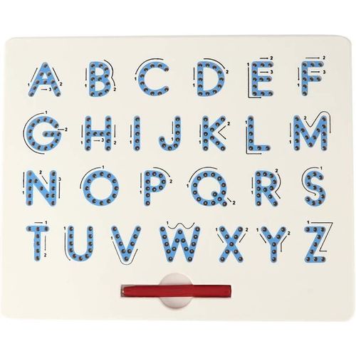 Lettres Tableau d'écriture magnétique Planche de traçage de l'alphabet ...