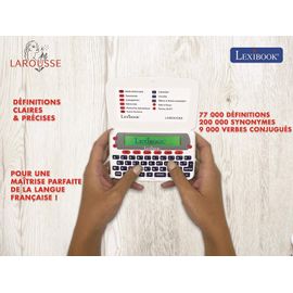 Lexibook-SCR8FR Dictionnaire électronique Officiel du Scrabble ODS8 ...