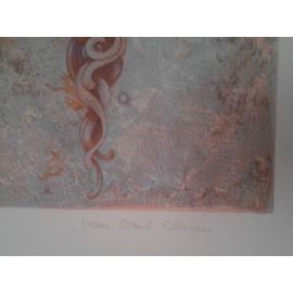 Lithographie JEAN PAUL CLEREN Visage Signée Numérotée au crayon en ...