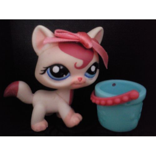 Littlest Petshop chat rose - figurine | Rakuten