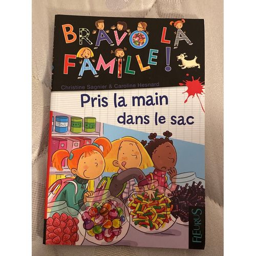 Livre «Pris la main dans le sac» - Bravo la famille | Rakuten
