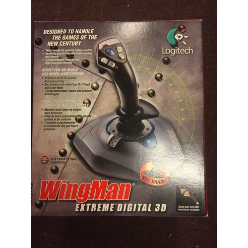 Logitech WingMan Extreme Digital 3D - Joystick - 7 boutons - filaire ...