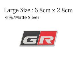 Logo de voiture autocollant GR Sport, Badge pour Toyota HV YARiS RZ RC ...