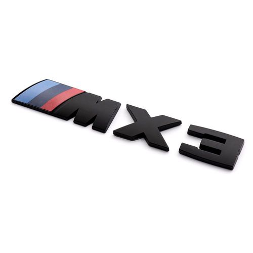 Logo Emblem Pour BMW M Et MX Serie Side/Wing(MX3 NOIR) | Rakuten