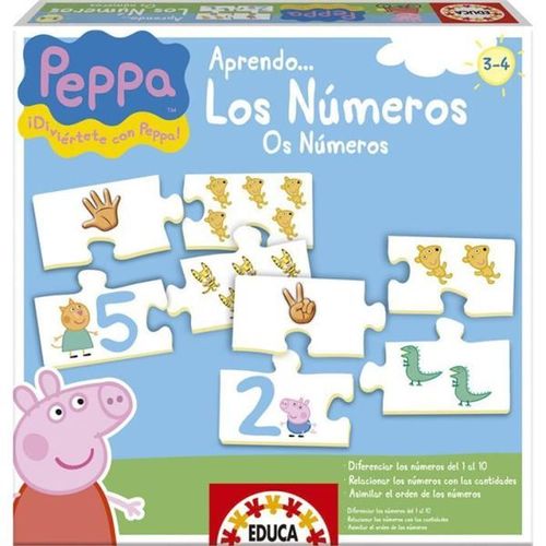 Educa Les nombres Peppa - figurine | Rakuten