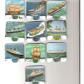Lot De 10 Bateaux Plaques Metalliques Huilor Publicite Rakuten