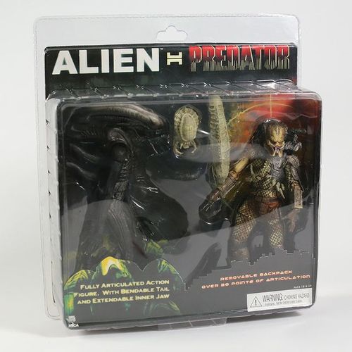 Lot de 2 figurines classiques de Collection Alien vs Predator Xenomorph ...