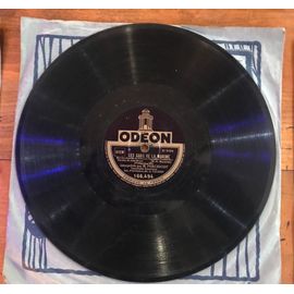 Lot de 29 anciens disques 78 tours des années 1930-1950 - ODÉON, PATHÉ ...