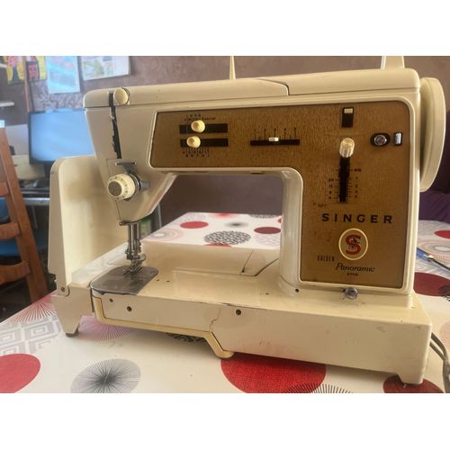 Machine à coudre vintage Singer 670G Golden Panoramic Sewing ...
