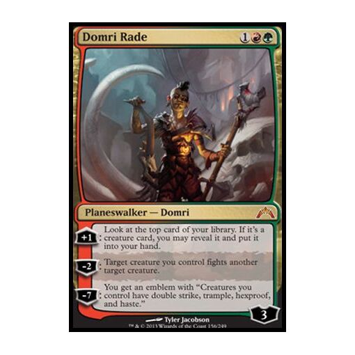 Magic MTG - Insurrection - Arpenteur / Planeswalker - Domri Rade - Mint ...
