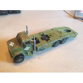 Majorette camion transport plateau militaire n 3032 | Rakuten