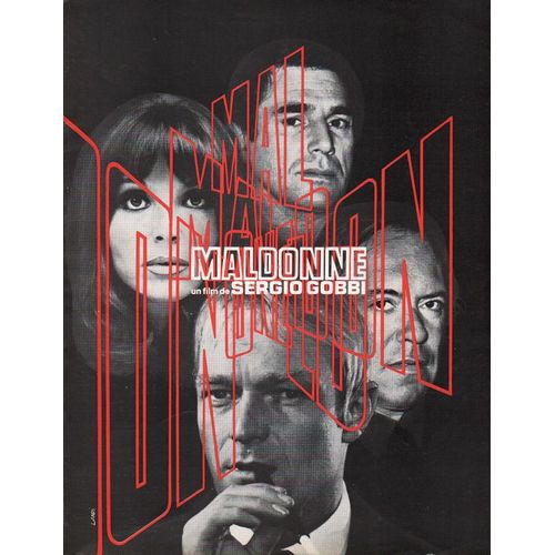 Maldonne, synopsis dépliant, de Sergio Gobbi, Avec Pierre Vaneck, Elsa ...