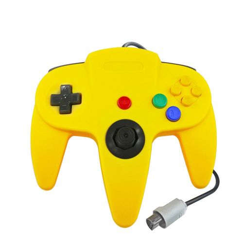 Manette N64, manette de jeu rétro classique filaire N64 64 bits pour ...