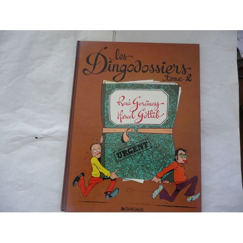 Marcel gotlib - les dingodossiers - tome 2 - dessin avec dédicace ...