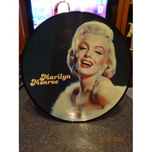 MARILYN MONROE disque 33 Tours Vinyl Picture-Disc | Rakuten