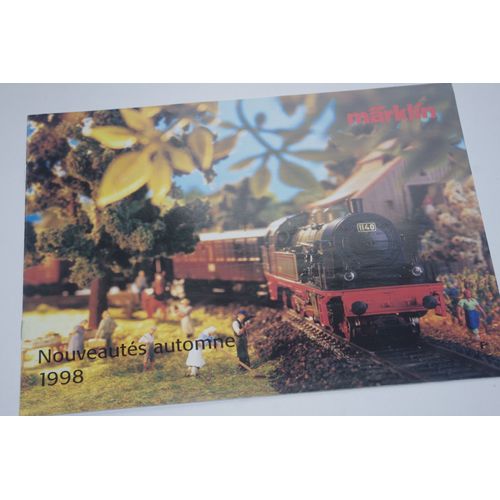 MÄRKLIN nouveautés automne 1998 - 33071 42101 12141 48852 34060 33911 ...