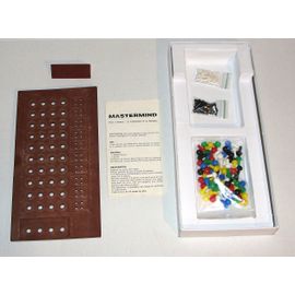 Mastermind Le Cerveau Capiepa 1976 - Jeu De Societe Master Mind Model vintage special 4 Fiches 6 ...