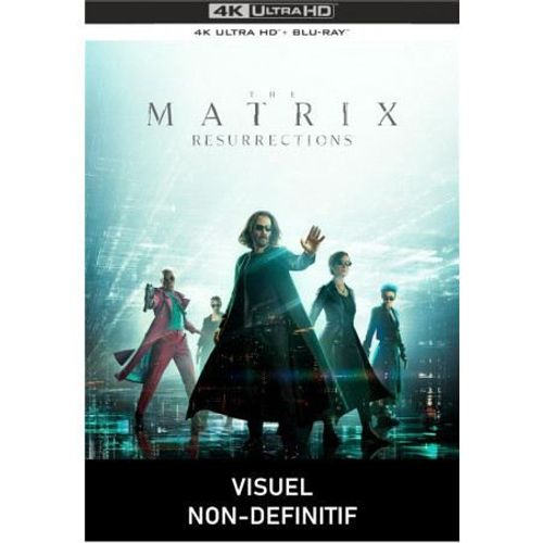 Matrix Resurrections - 4K Ultra HD + Blu-ray - Boîtier SteelBook limité ...