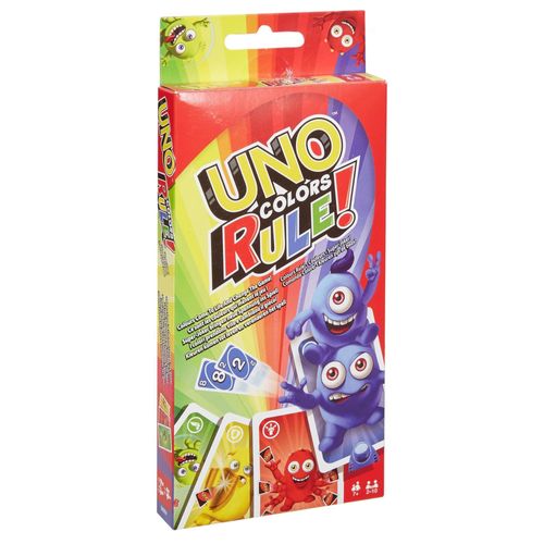 UNO & CARTES UNO COLORS RULE - jeux societe | Rakuten