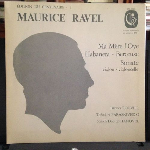 Maurice ravel: édition du centenaire vol.1: ma mère l'oye, habanera pour 2 pianos, berceuse sur ...
