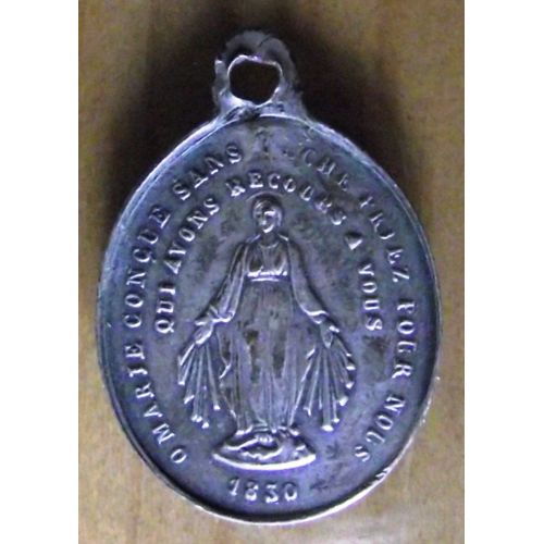 Médaille o marie conçue sans péchés priez pour nous qui avons recours à ... Médaille o marie conçue sans péchés priez pour nous qui avons recours à ...