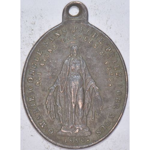 Médaille religieuse ancienne - O Marie conçue sans péché priez pour ... Médaille religieuse ancienne - O Marie conçue sans péché priez pour ...