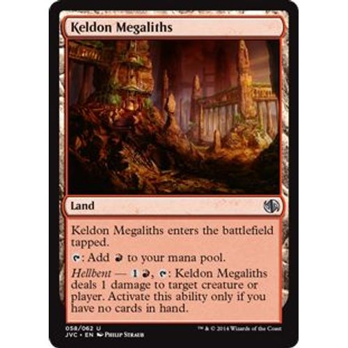 Mégalithes keldes - Keldon Megaliths - Magic Mtg - Duel Deck Anthology ...