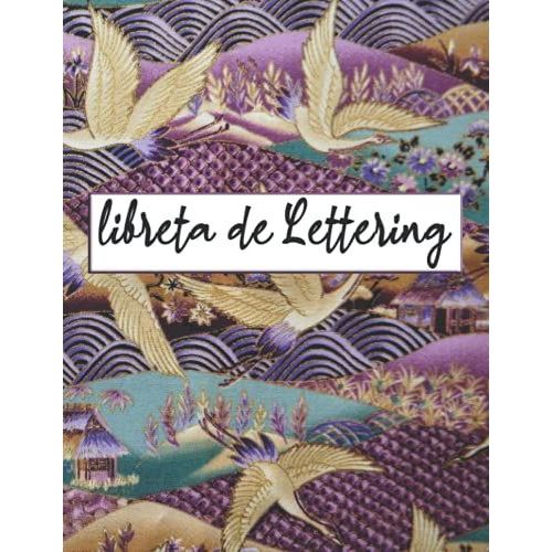 Mi libreta de Lettering: Libreta de 120 hojas con plantillas de ...