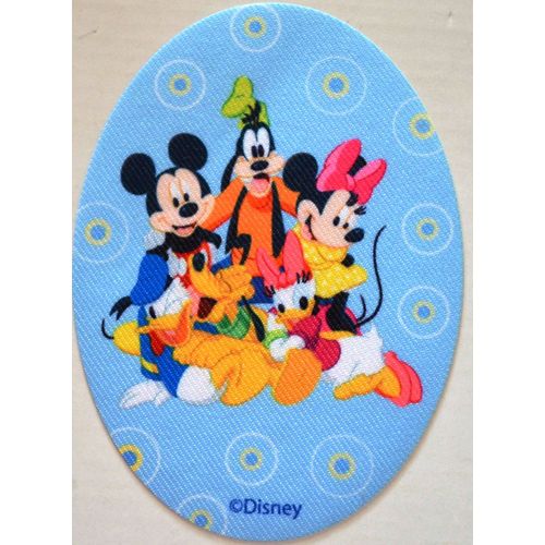Mickey Minnie Dingo Pluto Donald et Daisy Ecusson Patch Thermocollant ...