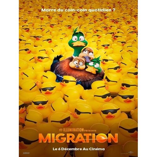 Migration - Affiche Originale De Cinéma - Format 40x60 Cm - Un Film De ...