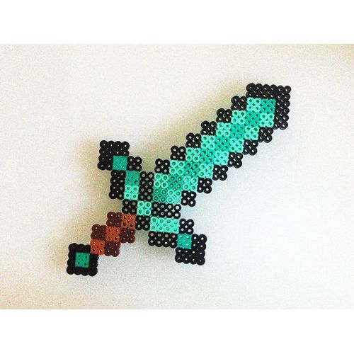 Minecraft Epée perler/hama - Figurines | Rakuten